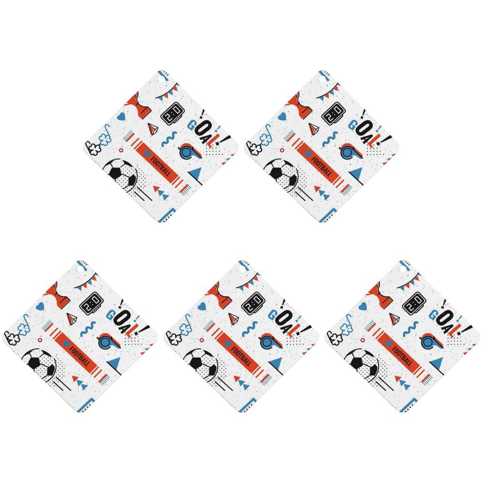 5 Pcek Car Aromatherapy Tablet Fragrance Rich Light Easy To Hang For ...