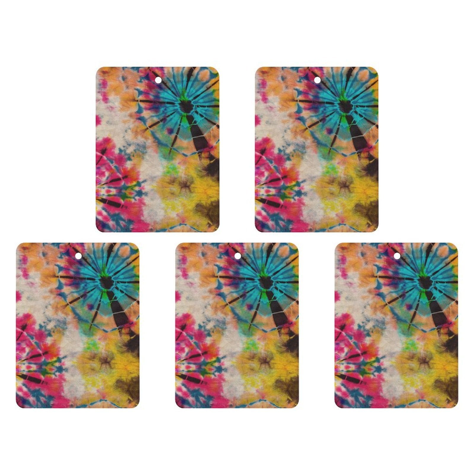 5 Pcek Car Aromatherapy Tablet Fragrance Rich Light Easy To Hang For ...