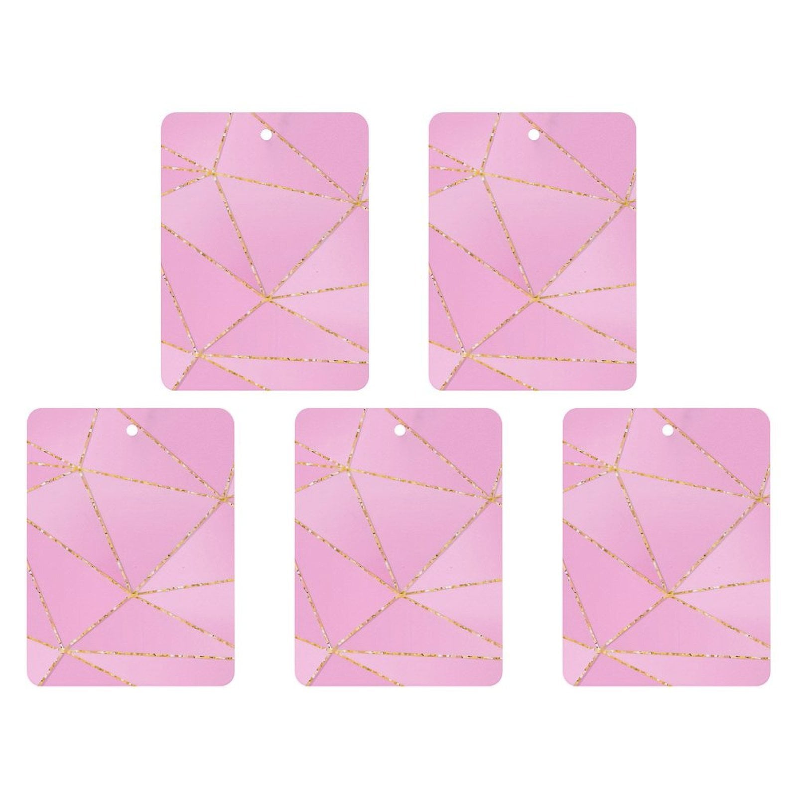 5 Pcek Car Aromatherapy Tablet Fragrance Rich Light Easy To Hang For ...