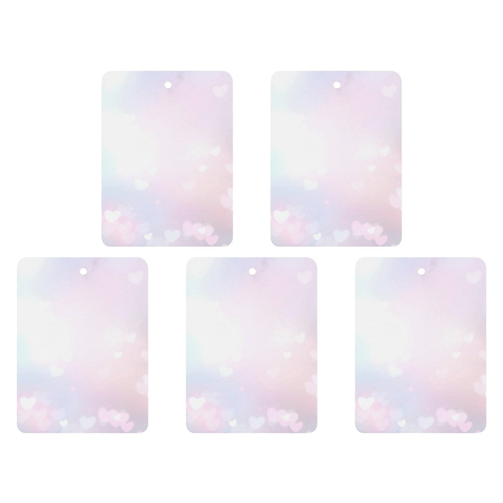 5 Pcek Car Aromatherapy Tablet Fragrance Rich Light Easy To Hang For ...