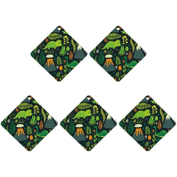 5 Pcek Car Aromatherapy Tablet Fragrance Rich Light Easy To Hang For ...