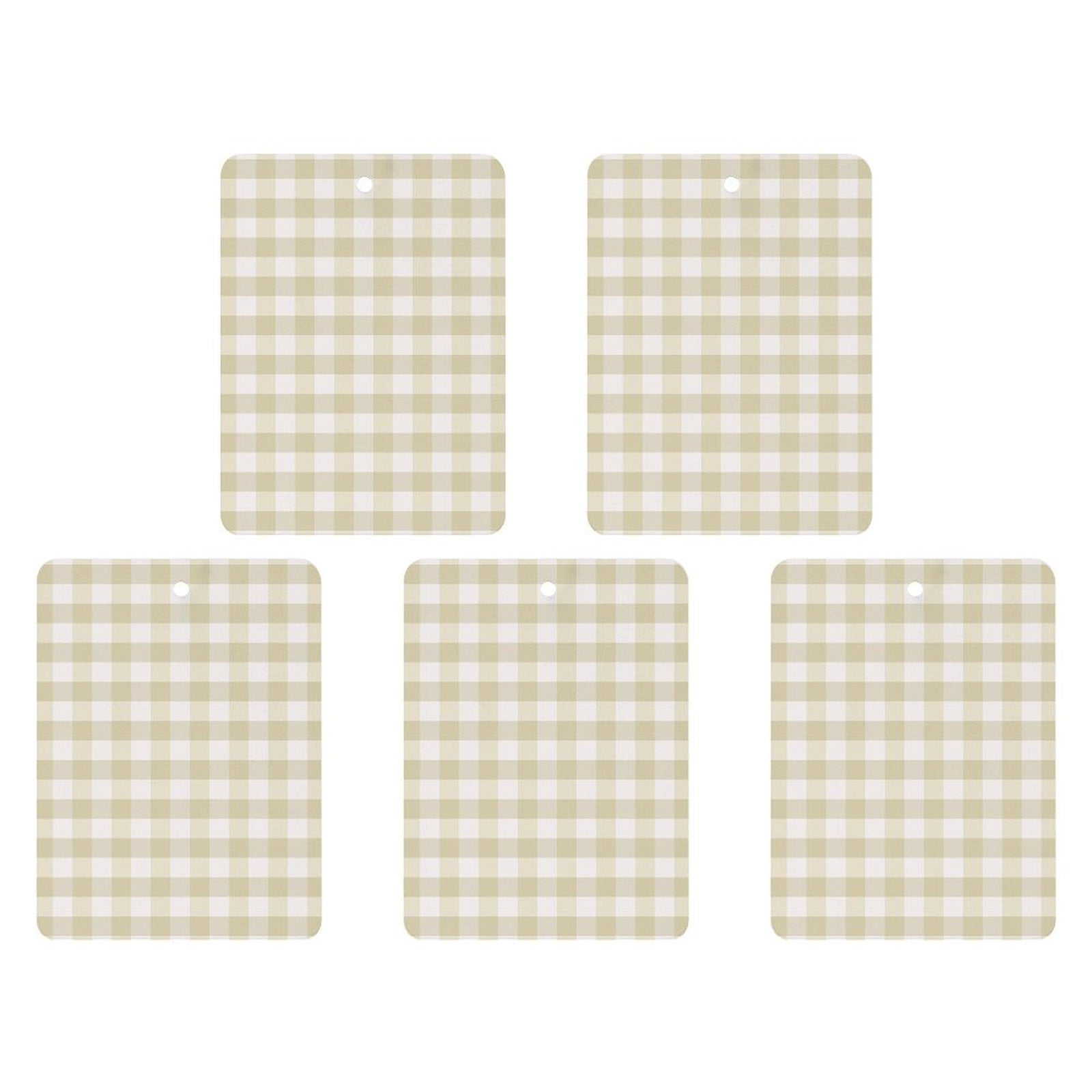 5 Pcek Car Aromatherapy Tablet Fragrance Rich Light Easy To Hang For ...