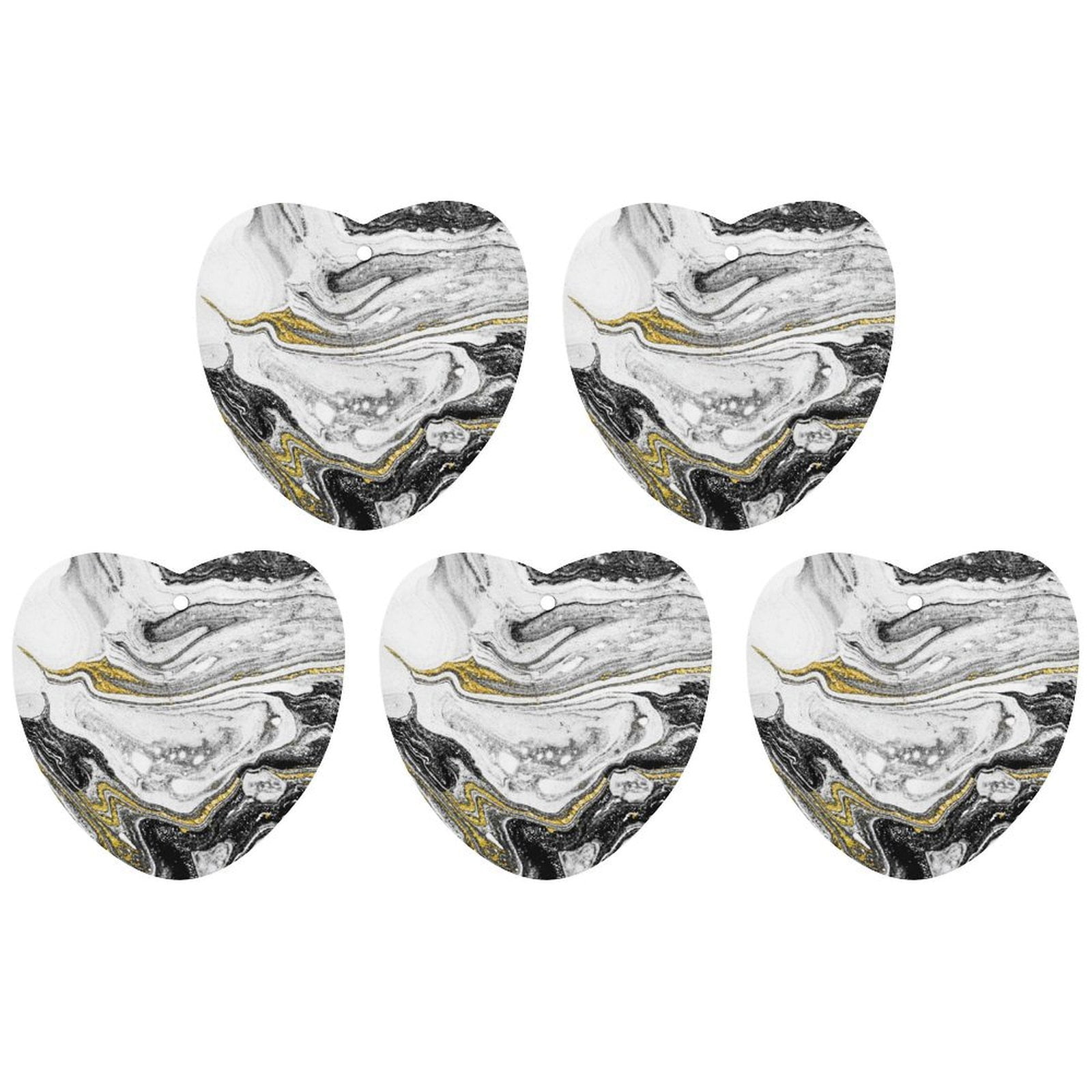 5 Pcek Car Aromatherapy Tablet Fragrance Rich Light Easy To Hang For ...