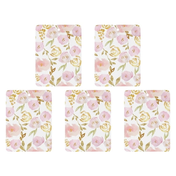 5 Pcek Car Aromatherapy Tablet Fragrance Rich Light Easy To Hang For ...