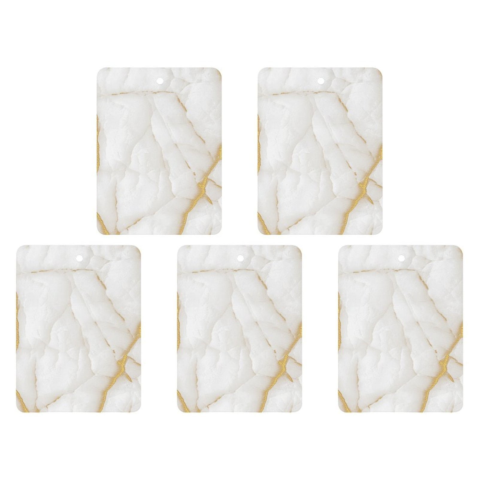 5 Pcek Car Aromatherapy Tablet Fragrance Rich Light Easy To Hang For ...