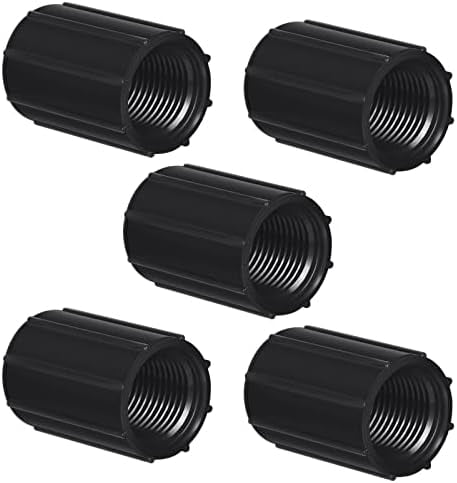 5 Pcs 1/2 Inch PVC Double Female Threaded Coupling Sprinkler Extension ...