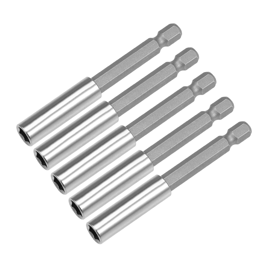 5 Pcs 1/4“ Hex Shank by 3 Inch Magnetic Bit Holder Extension, Quick ...