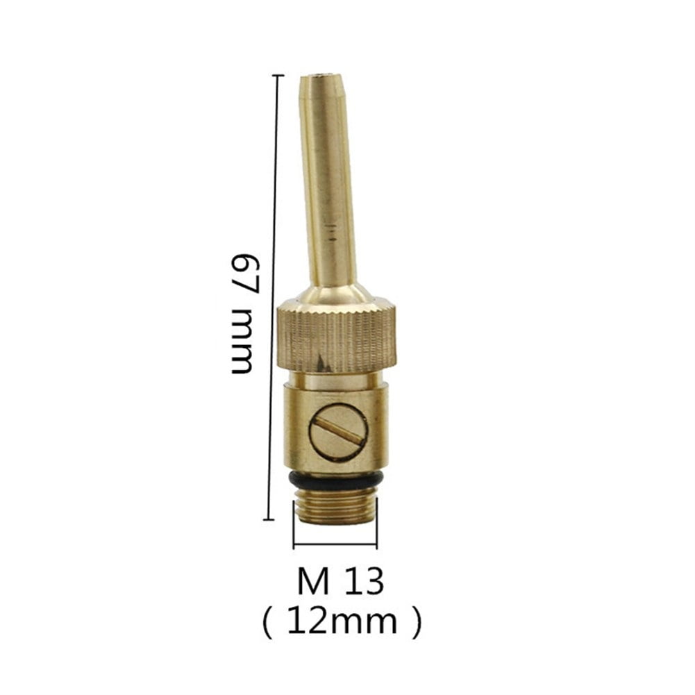 5 Pcs 1/4" M10 M12 M14 Outter Thread Adjustable Water Curtain Waterline ...