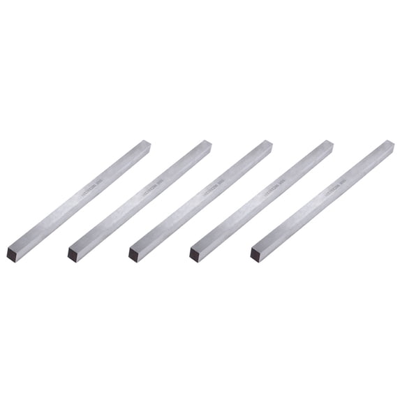 5 Pcs 10mm X 10mm X 200mm Turning Parting Milling Lathe HSS Tool Bit ...