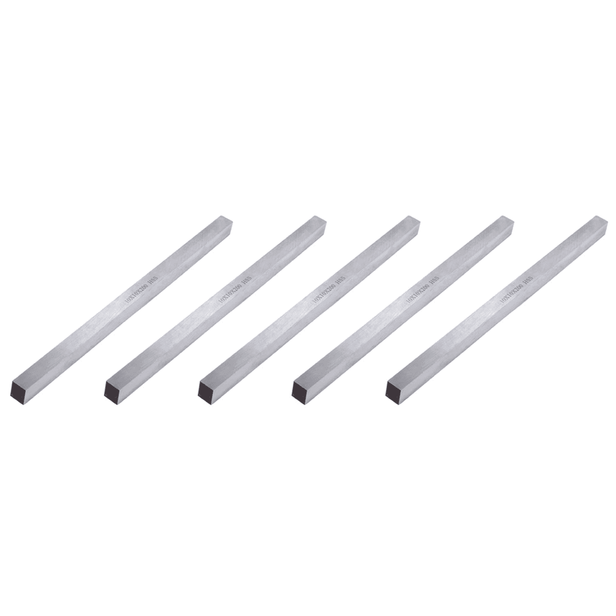 5 Pcs 10mm X 10mm X 200mm Turning Parting Milling Lathe HSS Tool Bit ...