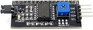 5 Pcs 1602LCD Display KEF16 IIC/I2C/TWI/SP I Serial Interface Board Module Port for Arduino ...