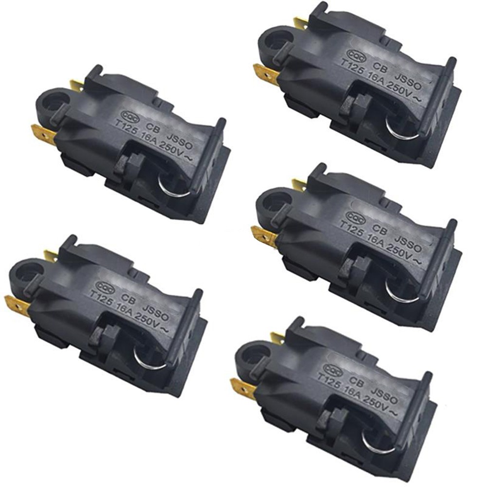 5 Pcs 16A Power Electric Kettle Thermostat Switch Steam Accessor Water ...
