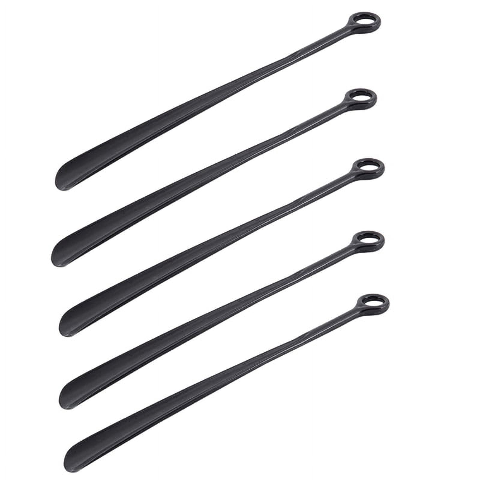 5 Pcs 18.5Inch Plastic Extra Long Handle Shoe Horn Shoehorn Flexible ...