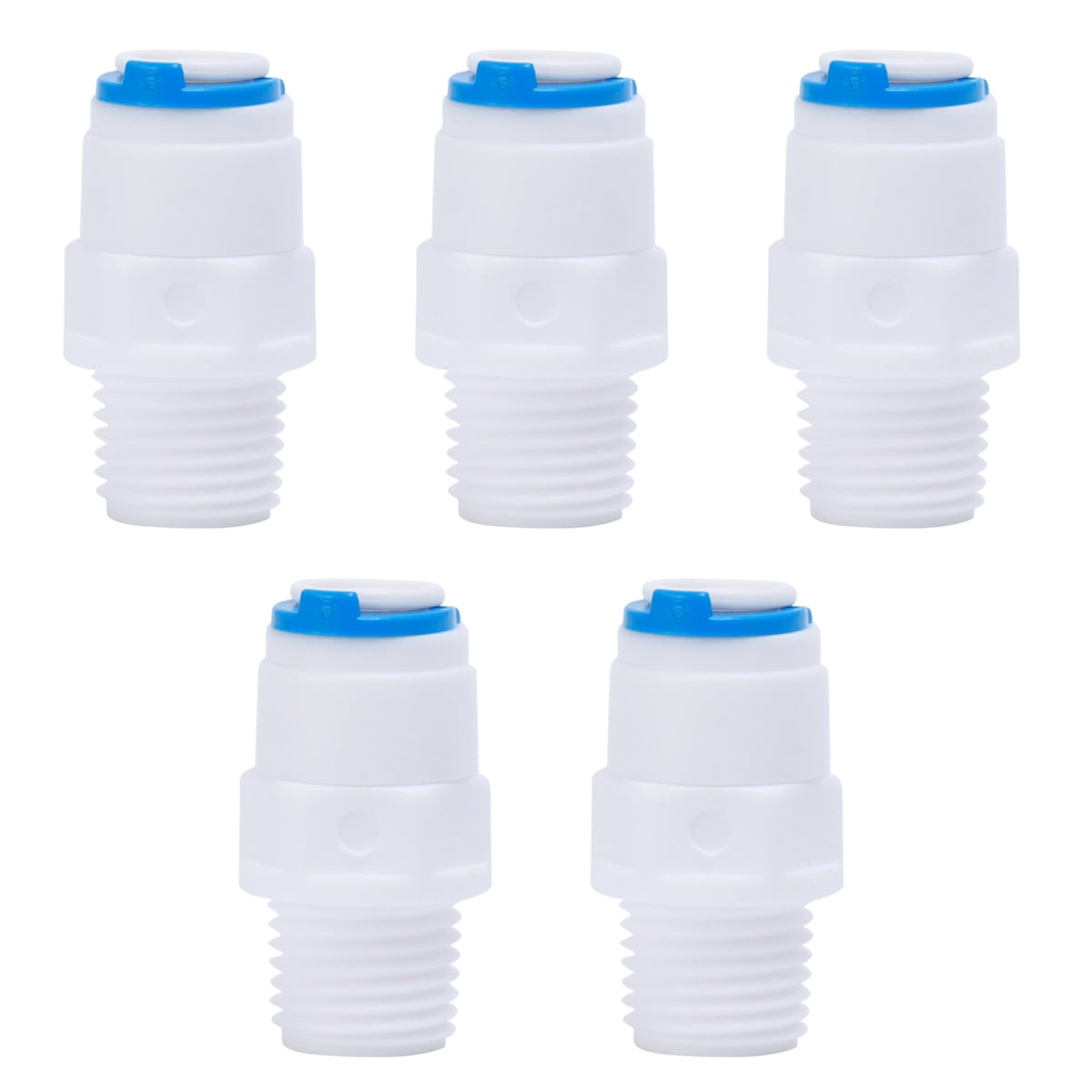 5 Pcs 2 Points Connectors Quick Connectors Home Plumbing Fittings PE ...