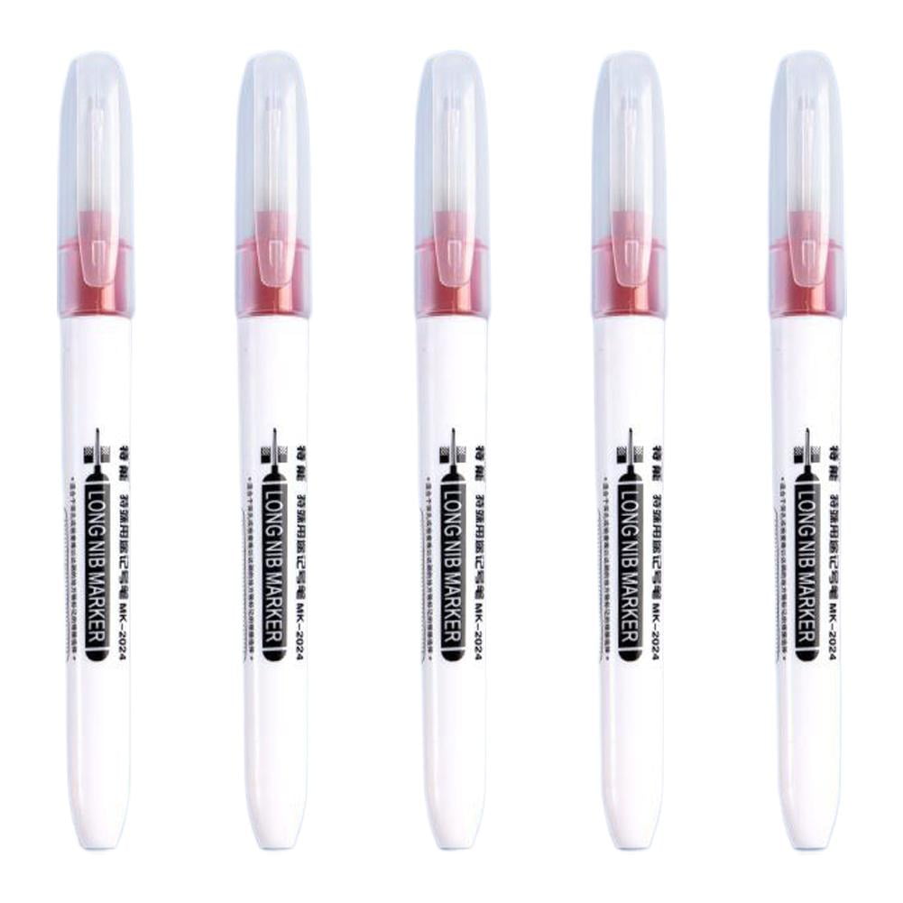 5 Pcs 20mm Deep Hole Long Nib Head Markers For Metal Perforating Pen ...