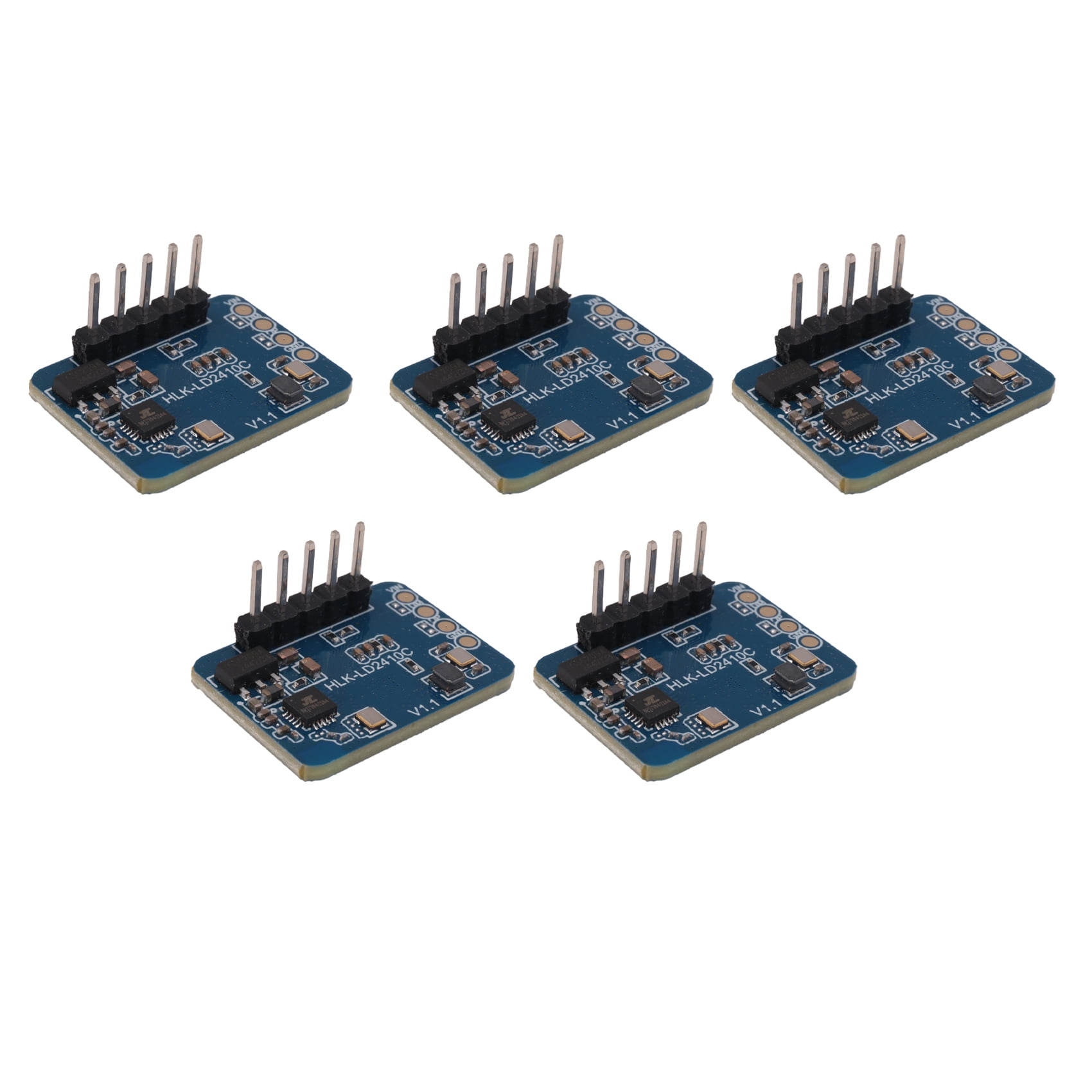 5 Pcs 24G mmWave HLK-LD2410C Human Presence Radar Sensor Module - Walmart.com