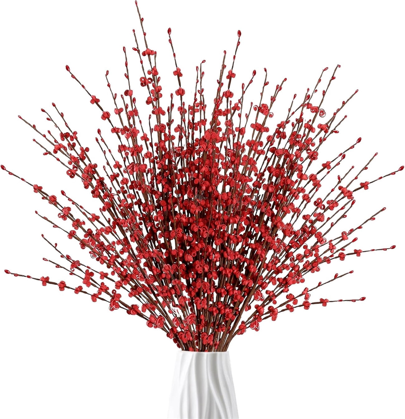 5 Pcs 29" Long of Jasmine Artificial Flowers,Happon Faux Flower with ...