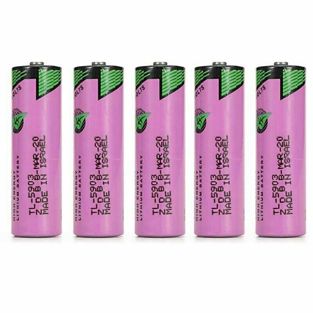 5 Pcs 3.6V SL-360 2.4Ah PLC/TL-5903 Battery 6ES7971-0BA00 for Siemens ...