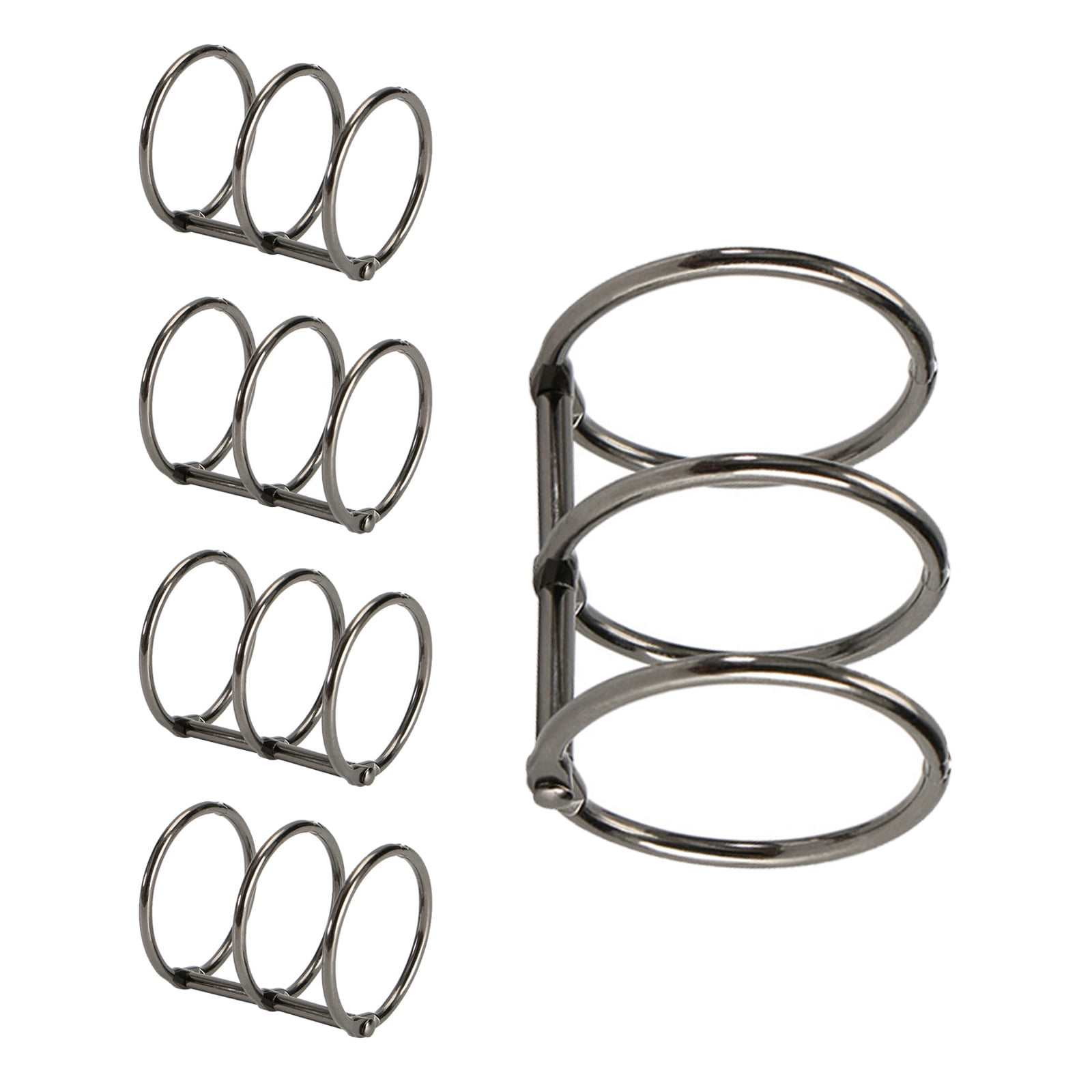5 Pcs 3 Rings Book Rings 20/30mm Metal Binder Rings Practical Paper ...