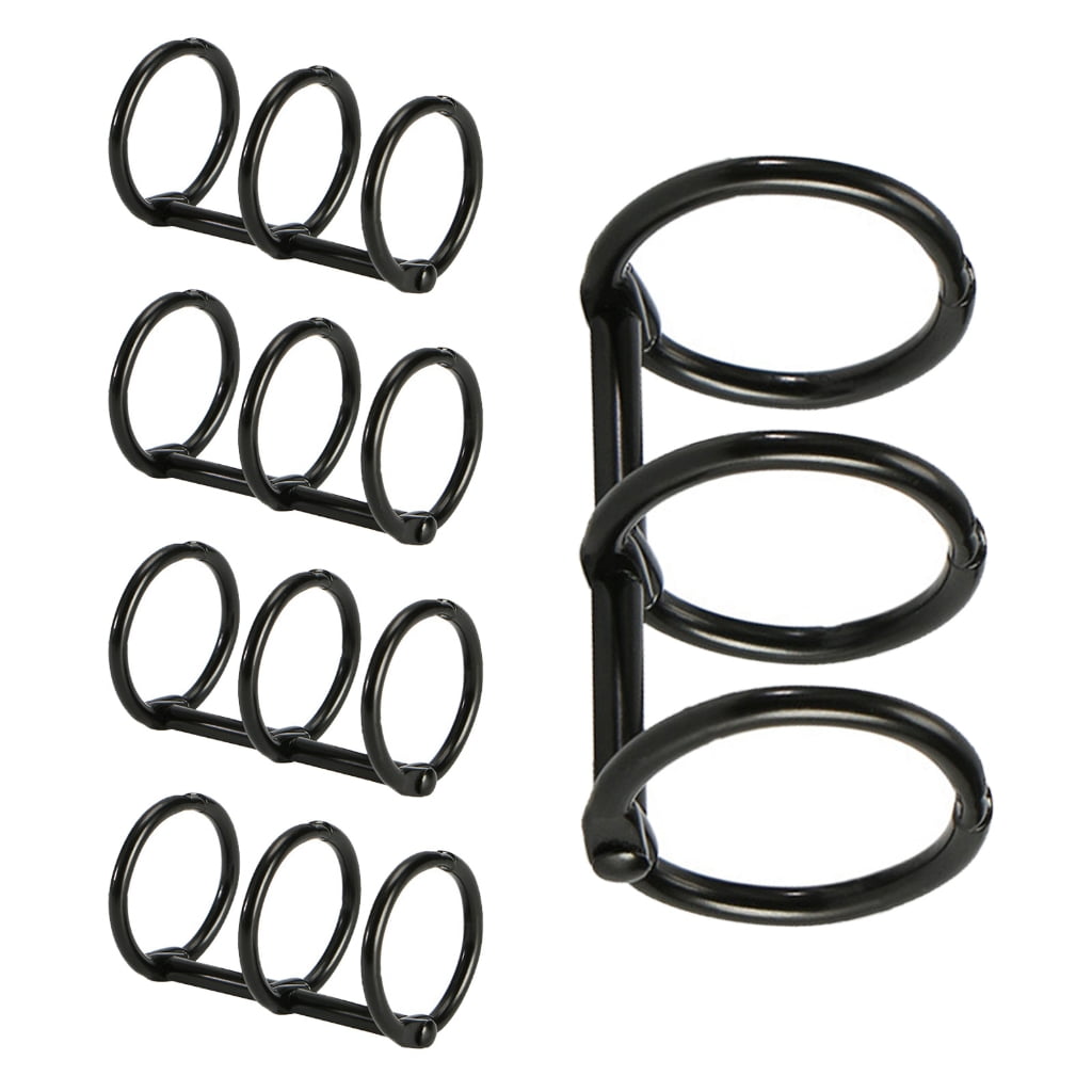 5 Pcs 3 Rings Metal Practical Binders Book Rings with 20mm 30mm Inner ...