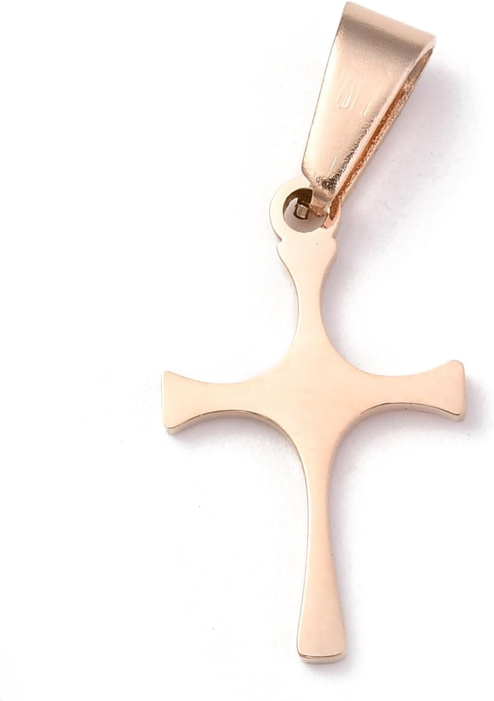 5 Pcs 304 Stainless Steel Pendants Pendant Accessory Rose Gold Metal ...