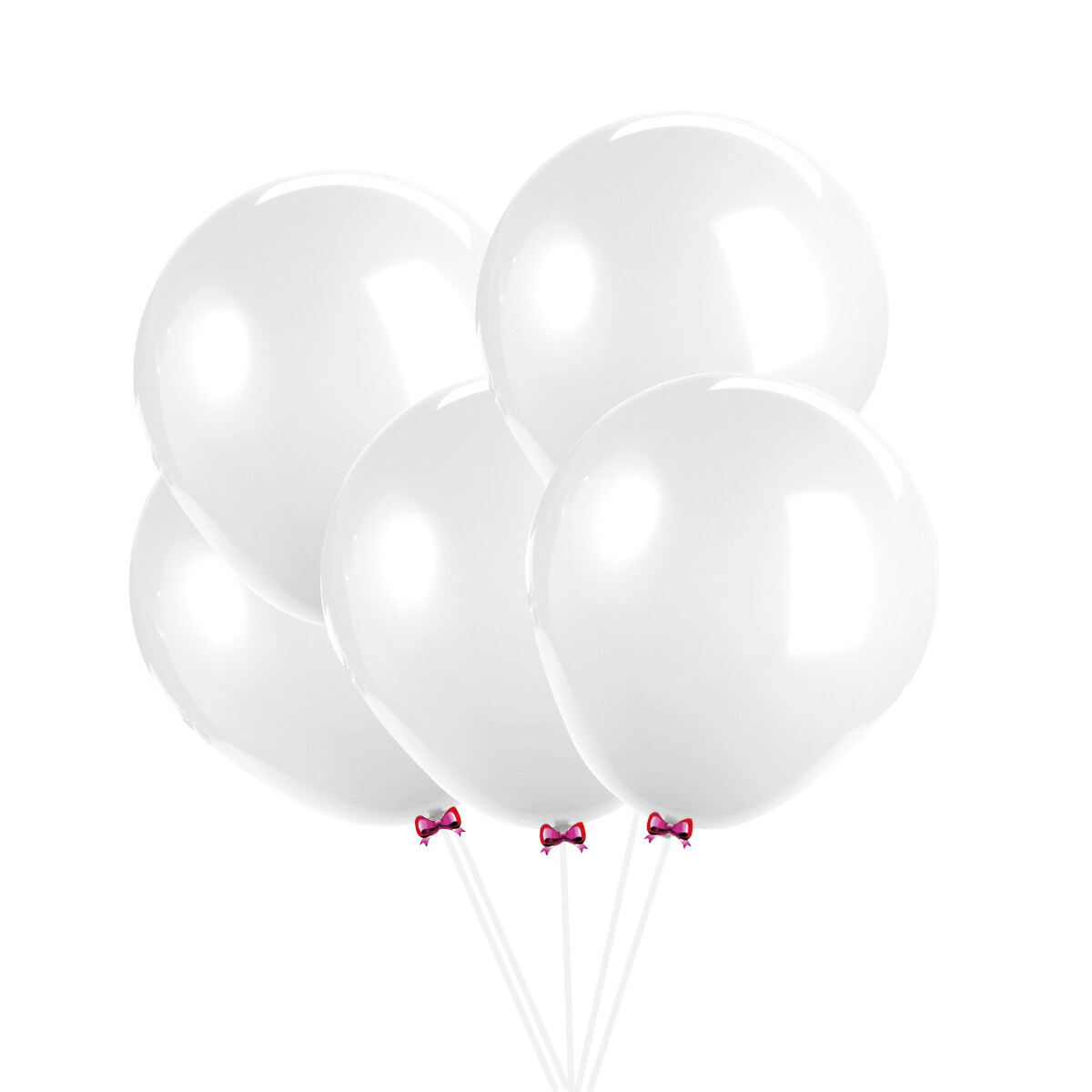 9" Latex White Balloons, 20ct - Walmart.com