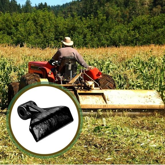 5 Pcs 5.5 Inch Wide Replacement Steel Flail Hammer Blade Flail Mower ...