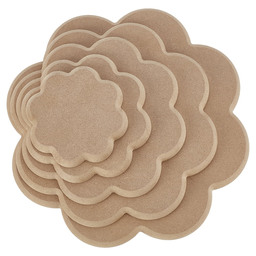 5 Pcs 5 Sizes Ceramics Molds Ceramics Plate Molds Pottery Molds Pottery ...