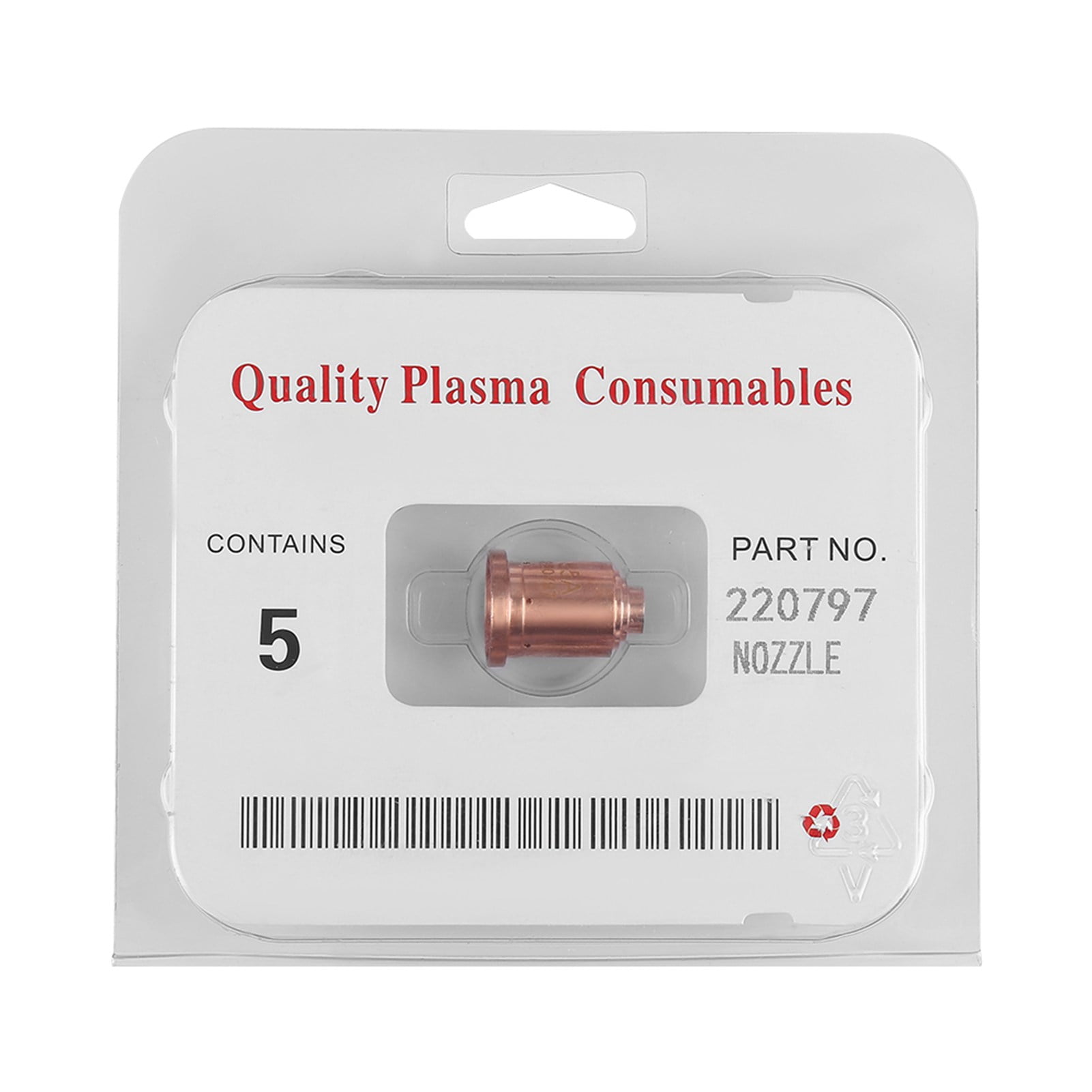 5 Pcs 85A Plasma Cutter Nozzle Tips for MAX85 Torch - Durable, High ...