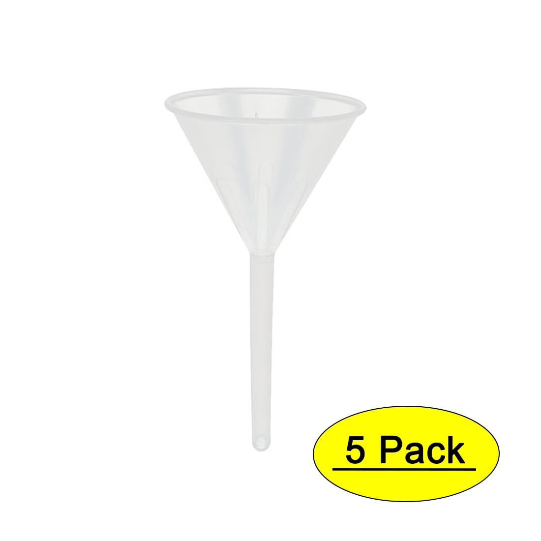 5 Pcs 90mm Mouth Dia Laboratory Plastic Filter Funnel For Examining ...