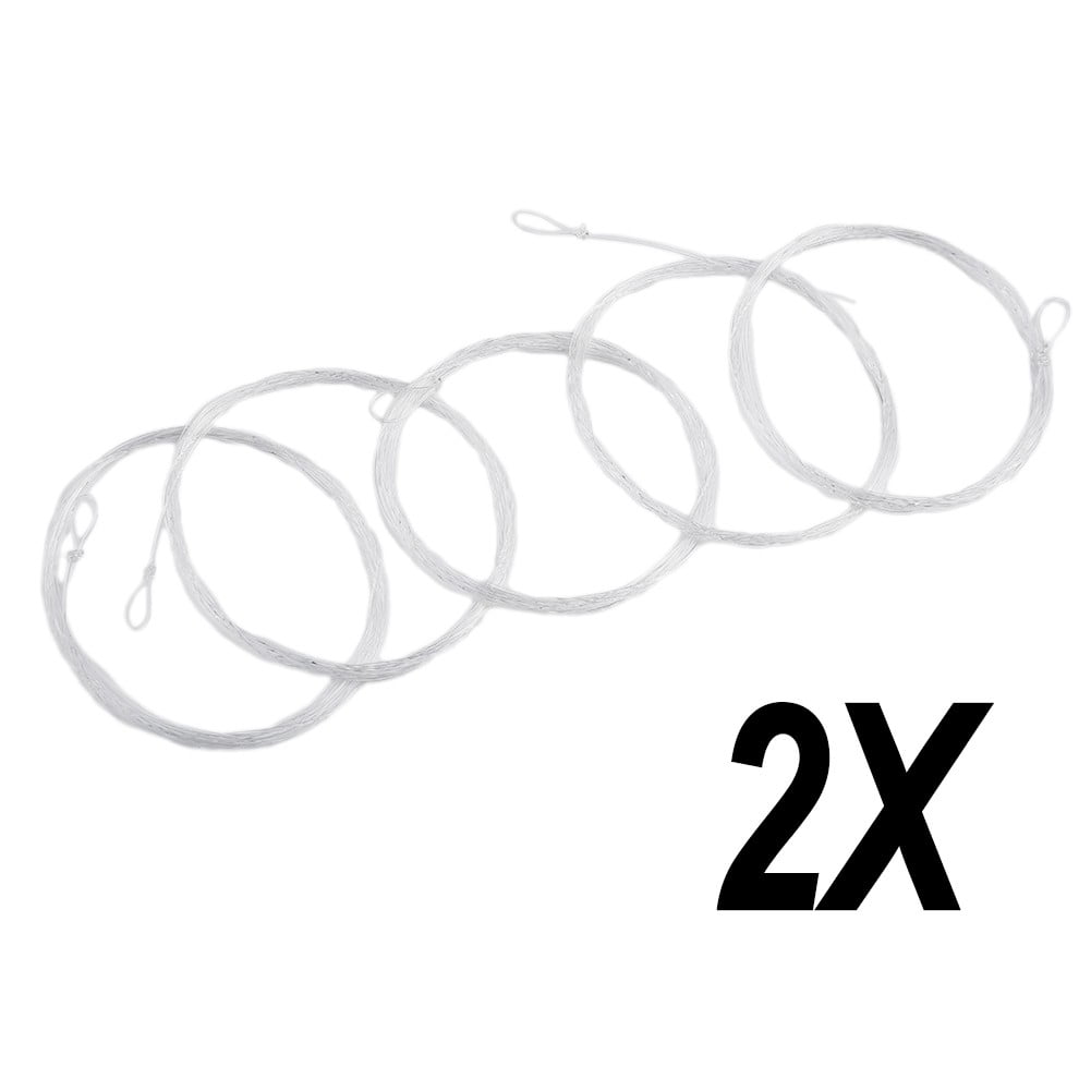 5 Pcs 9FT Fly Fishing Tapered Leader Fly Taper Line Leader Fishing Line ...