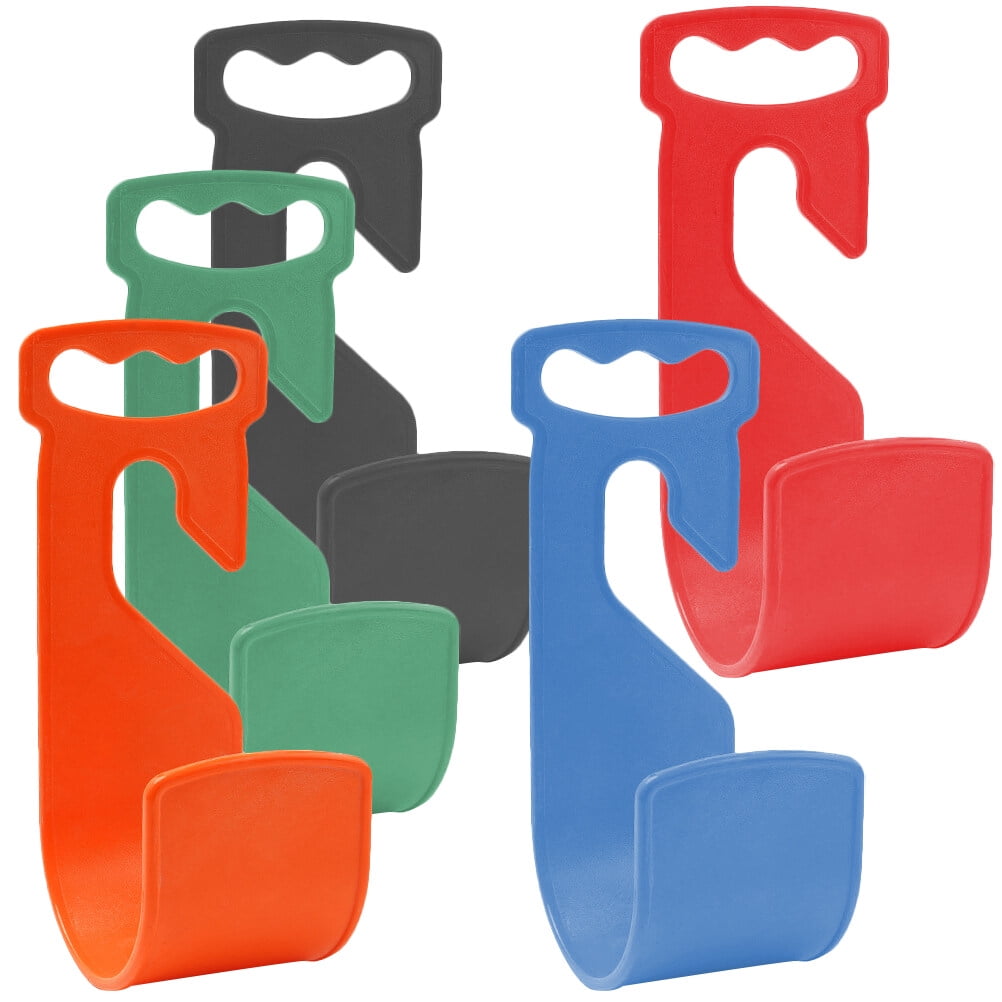 5 Pcs ABS Storage Holder Wall Shelf Water Rack Hose CAR WASH Bracket ...