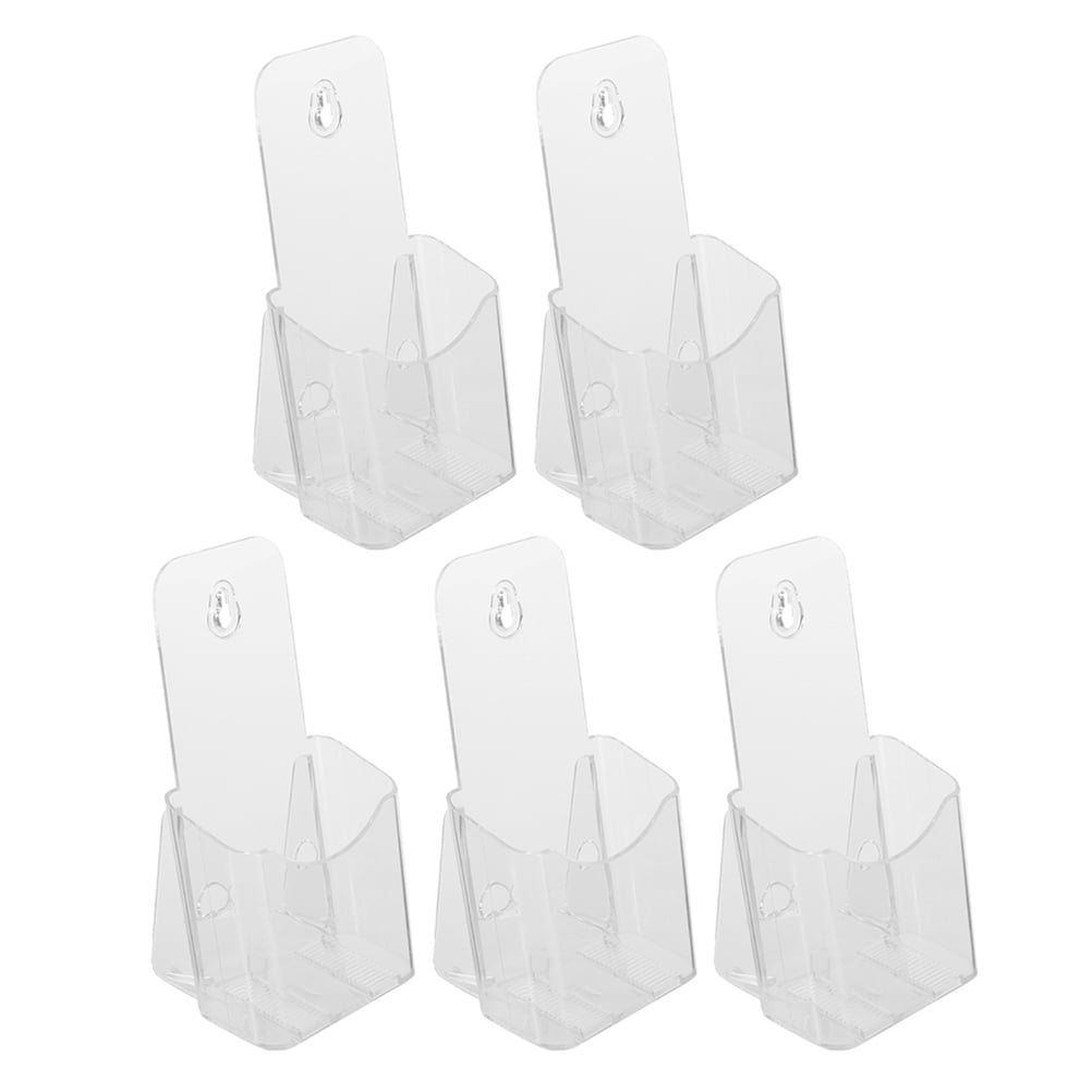HOOWIFFY 5Set Acrylic Hanging File Organizer Information Storage ...