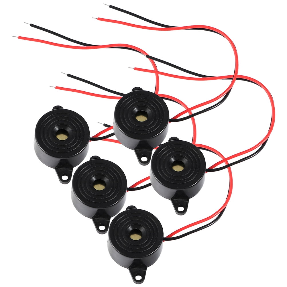 5 Pcs Active Buzzer Door Low Voltage Electronic Alarm Buzzers - Walmart.com