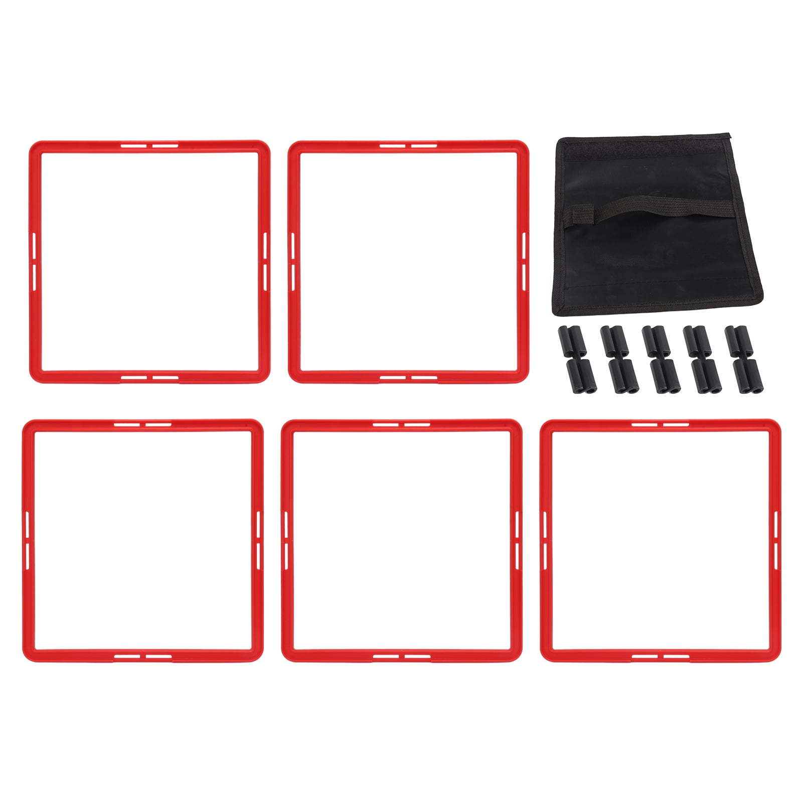 5 Pcs Agility Training Rings Multifunctional Quadrilateral Physical ...