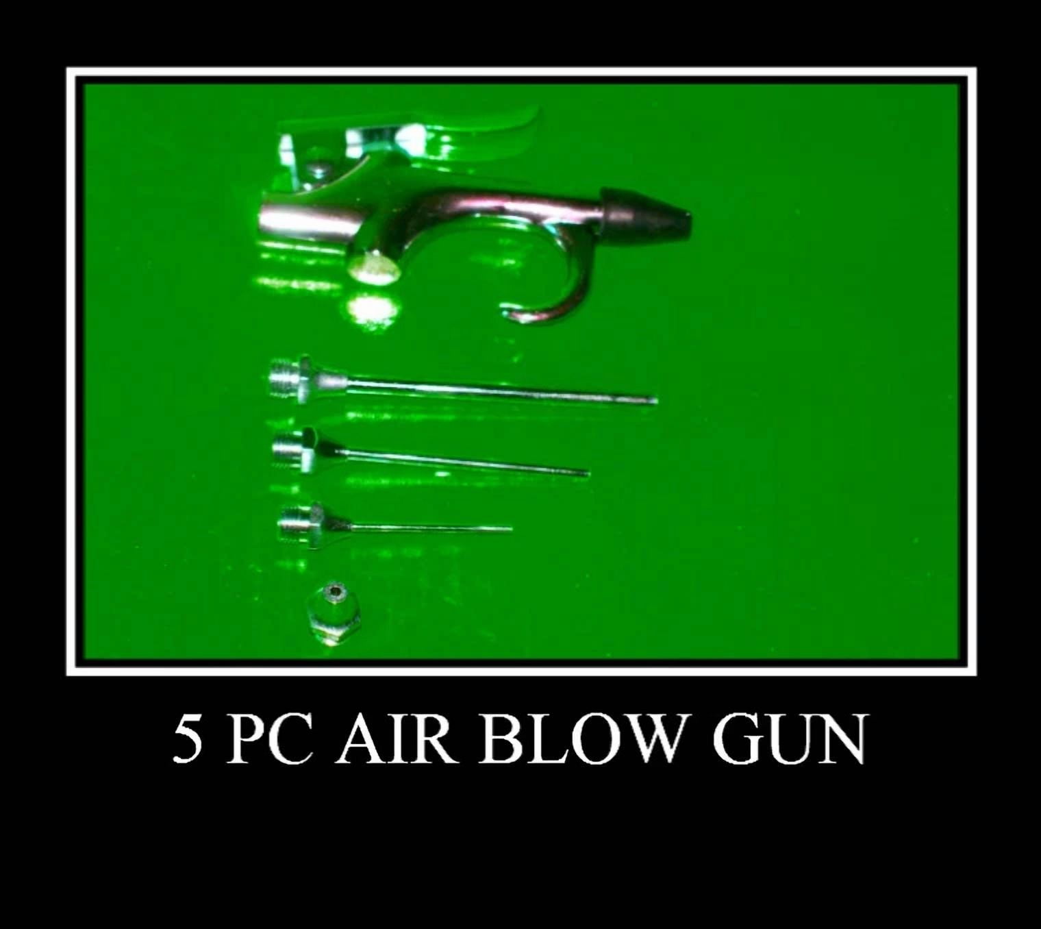 5 Pcs Air Blow Gun With Needles Tips Air Cleaner Tools - Walmart.com