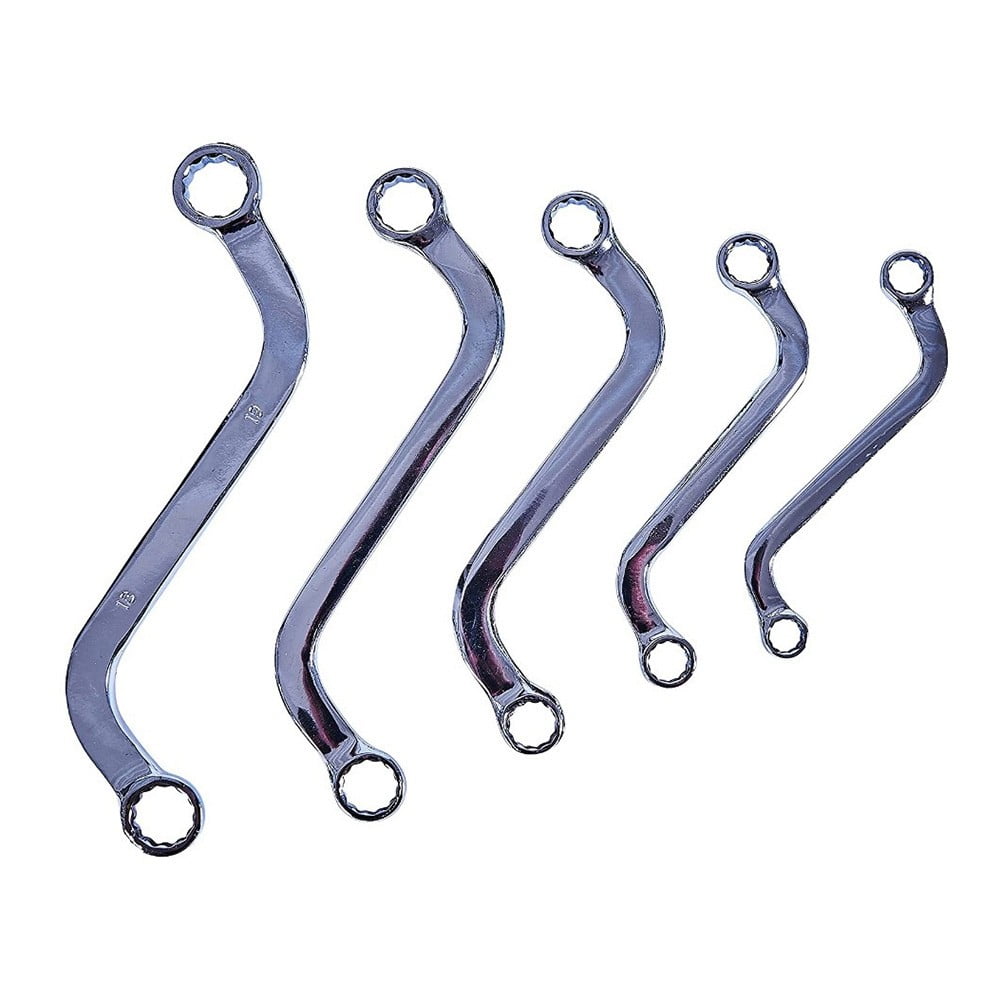 5 Pcs Alloy Steel S-Type Double-Headed Special-Shaped Fixing Wrench ...