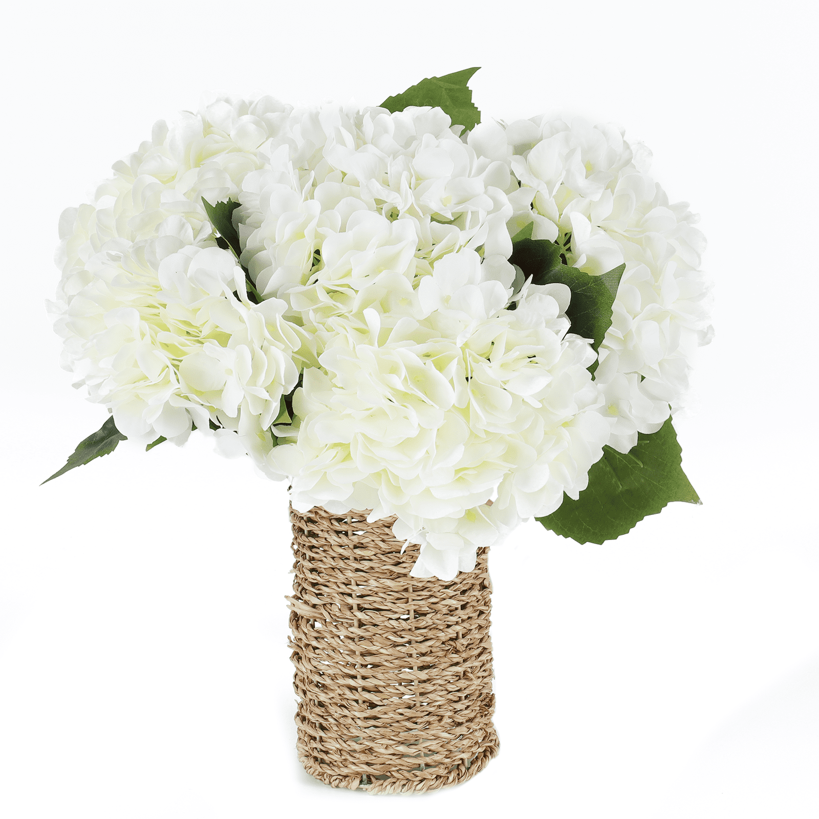5 Pcs Artificial Hydrangea Flower,Elegant Hydrangea Wedding ...