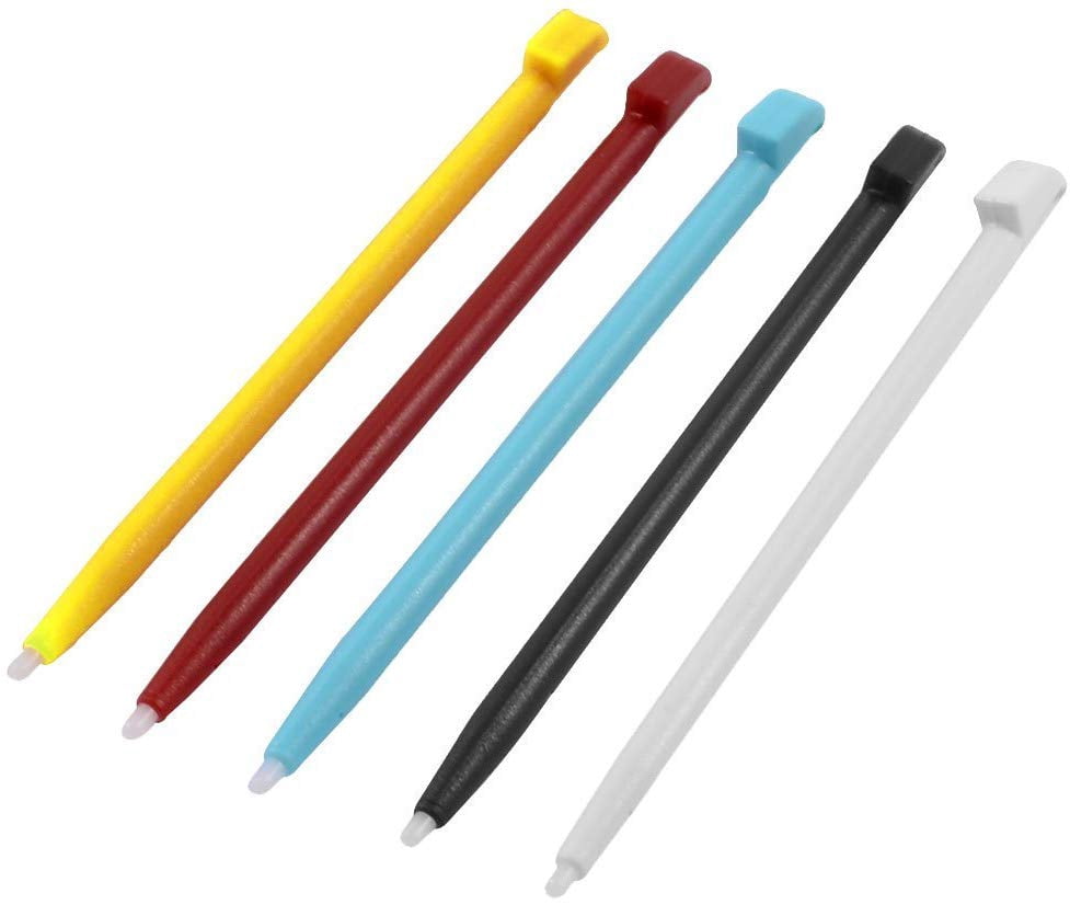 Pre-Owned 5 Pcs Assorted Color Plastic Stylus Touch Pen for Nintendo ...