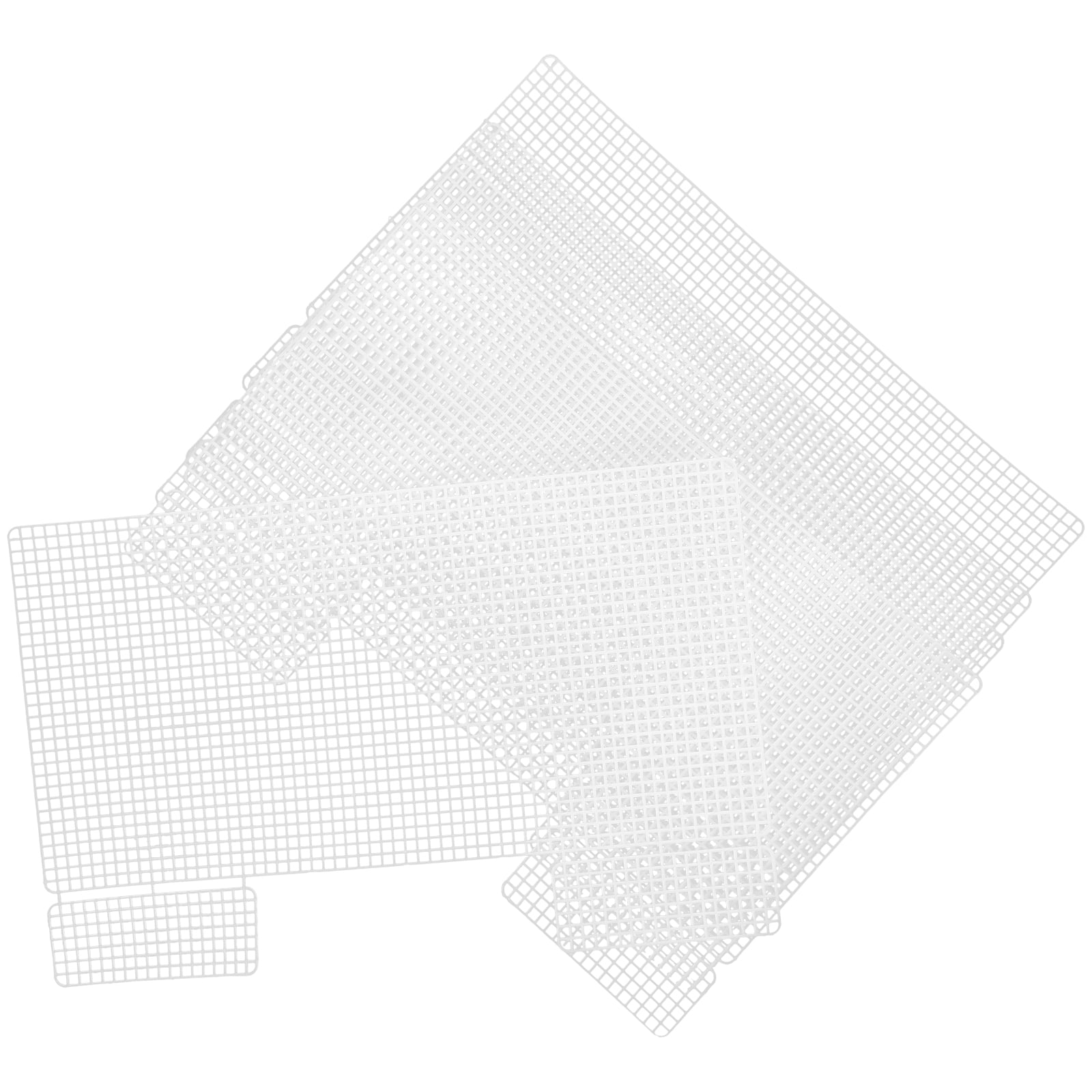 5 Pcs Bag Making Plastic Pad Mesh Design Weaving Pads Canvas Sheet ...