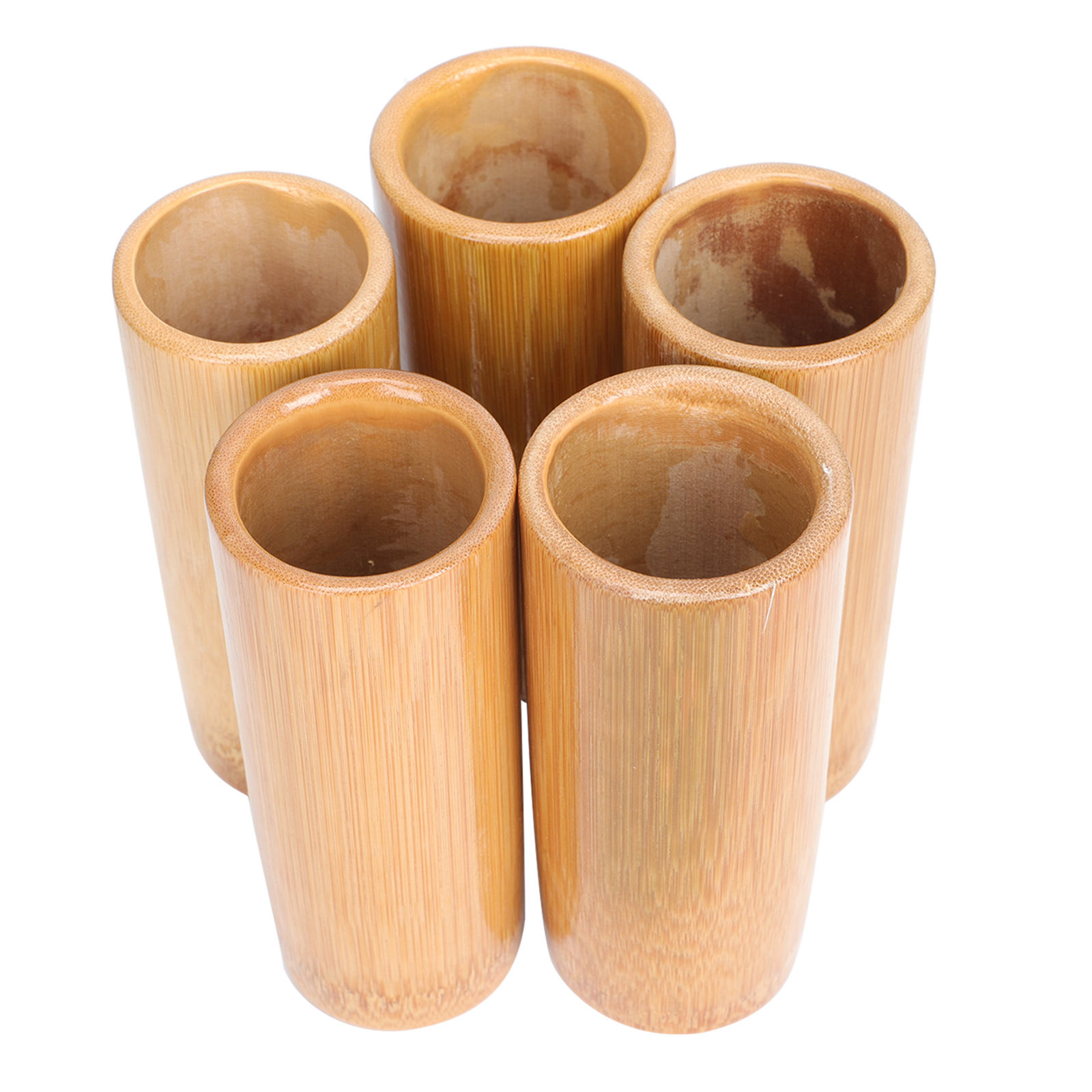 5 Pcs Bamboo Cupping Cupping Therapy Supplies Small Size Cupping Cups ...