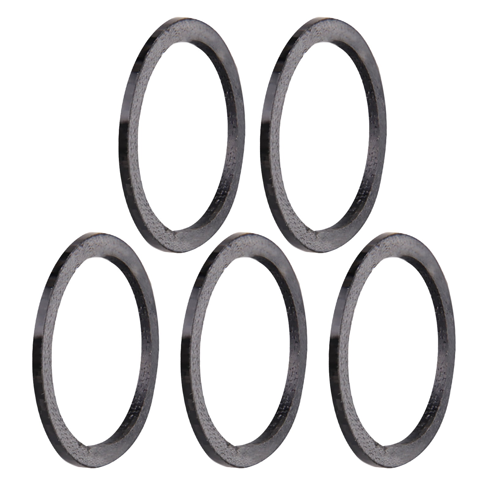5 Pcs Bicycles Spacer Replacement Carbon Fiber Road Mountain Bike ...