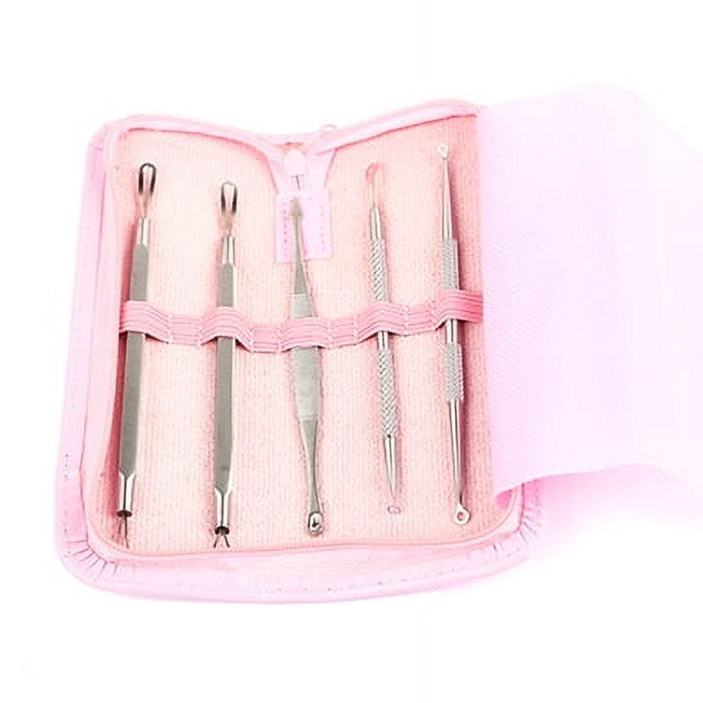 GPCT Pimple Blackhead/Blemish Remover and Extractor Kit (5 Piece Tool ...