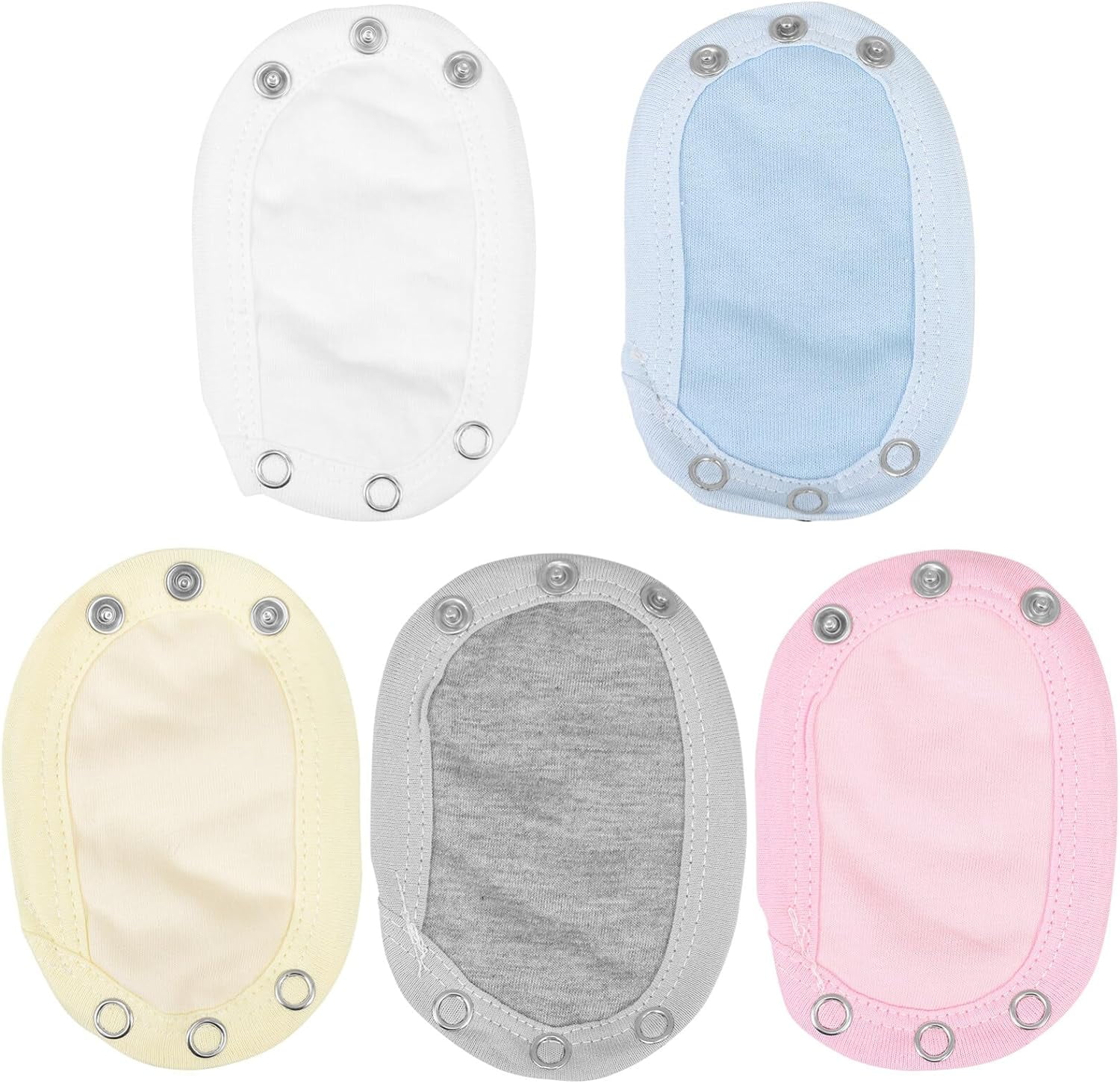 5 Pcs Bodysuit Extender Snap Onesie Extenders Baby Bodysuit Extender ...
