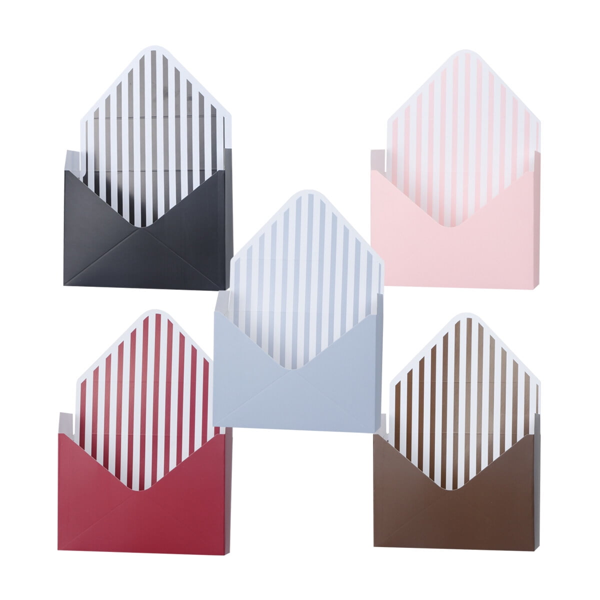 5 Pcs Box for Envelopes Gifts An Anniversary Packing Paper Flower ...