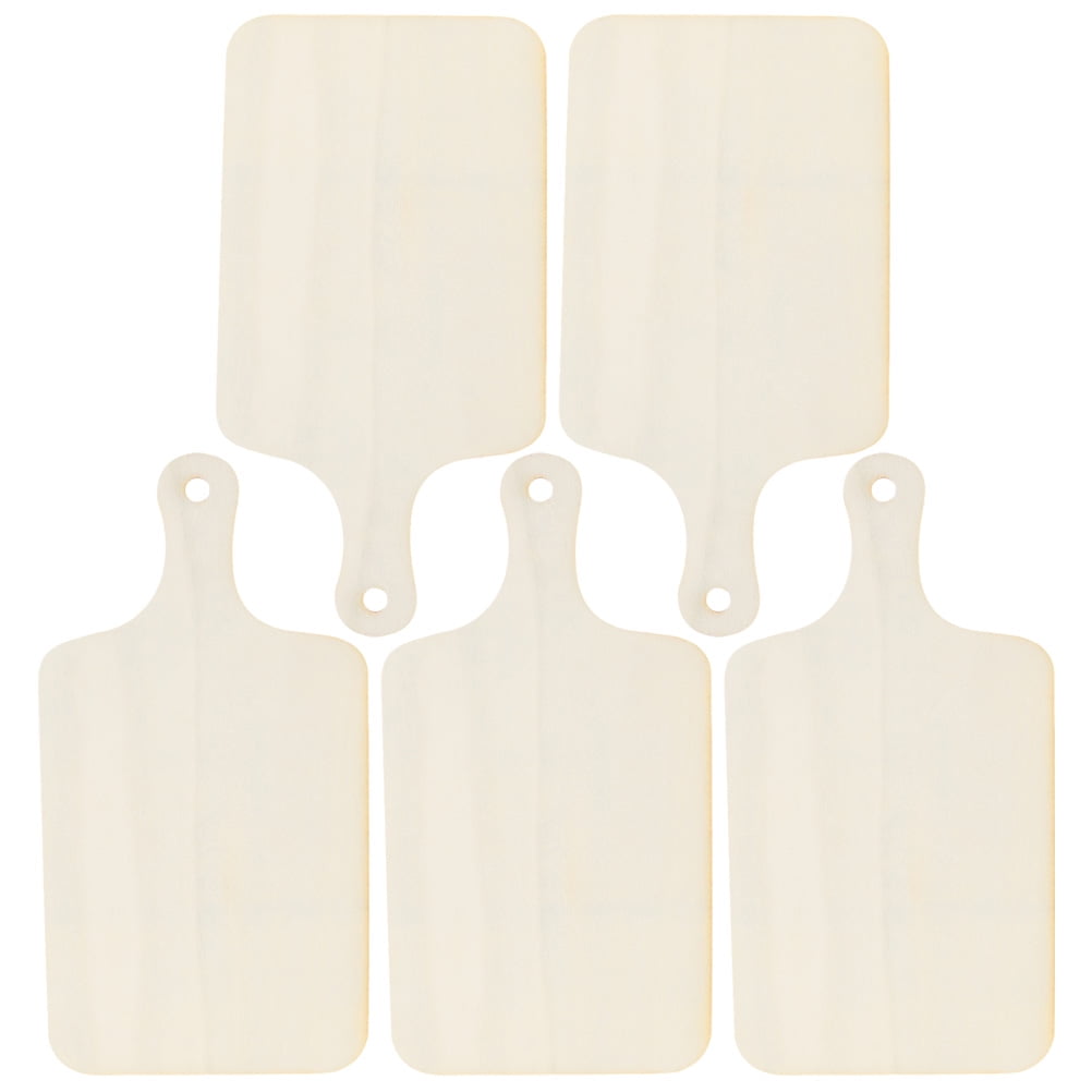 5 Pcs Breadboard Mini Toy Farmhouse Cutting Wooden Chopping Boards for ...