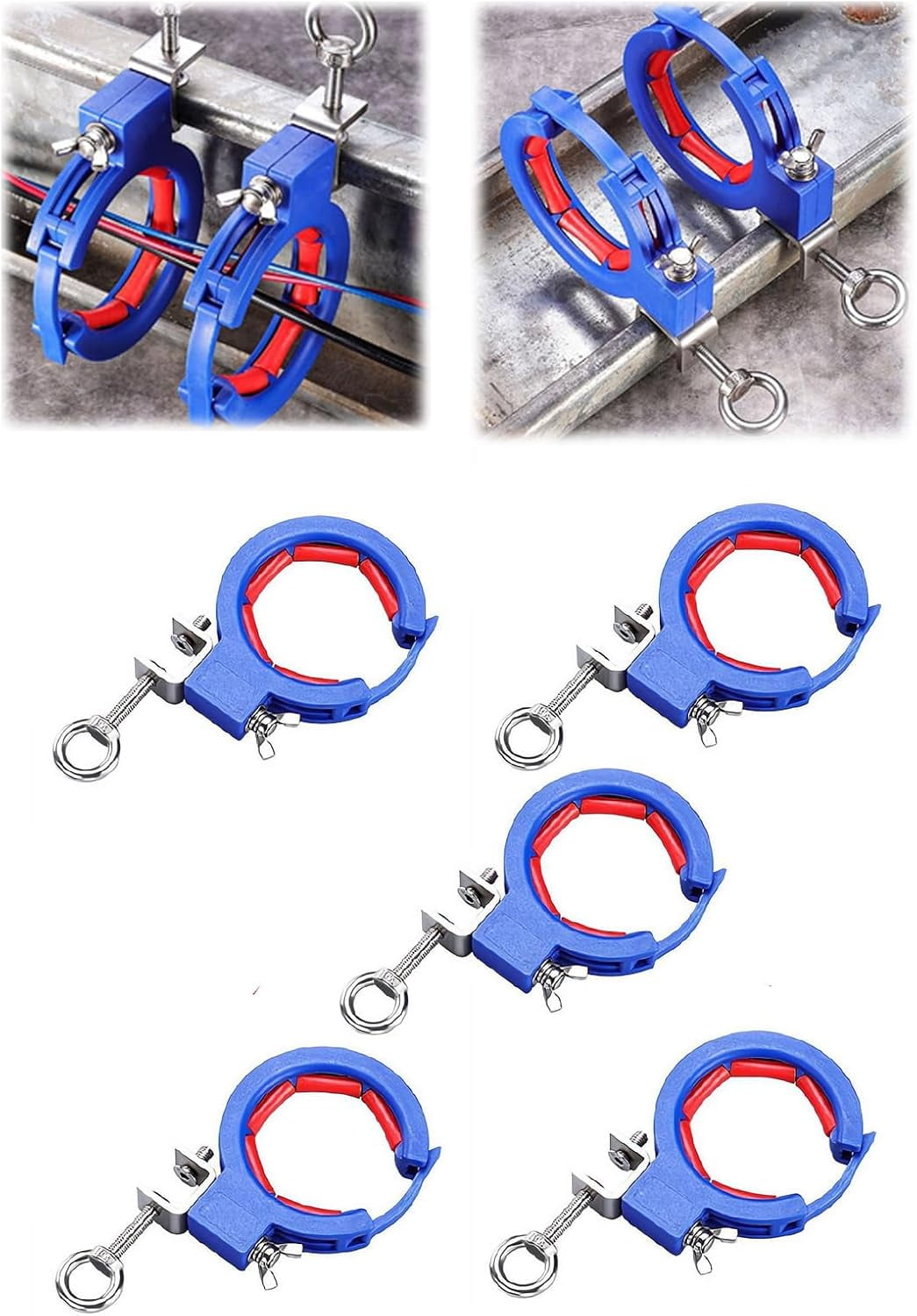 5 Pcs Cable Tray Roller Electrical Wire Pulling Tool, Multifunctional ...