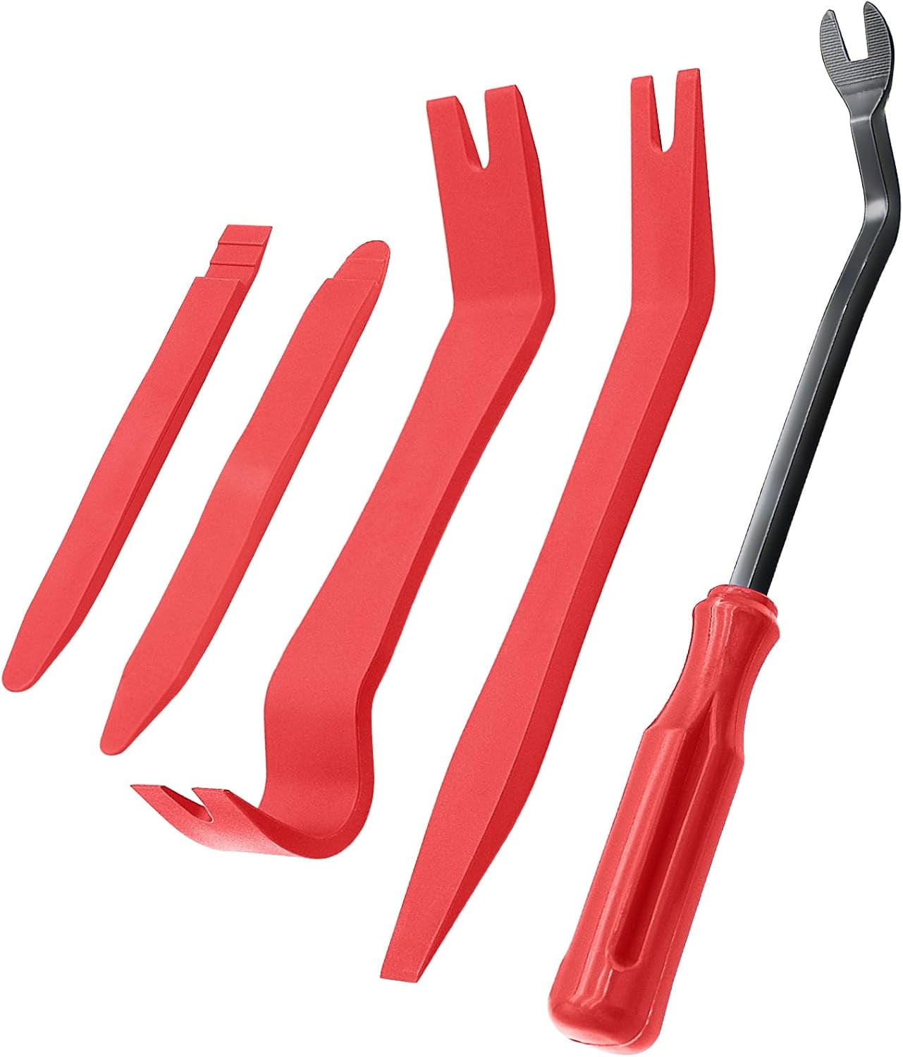 5 Pcs Car Trim Removal Tool Kit Upholstery Tools, Auto Clip Pry for ...