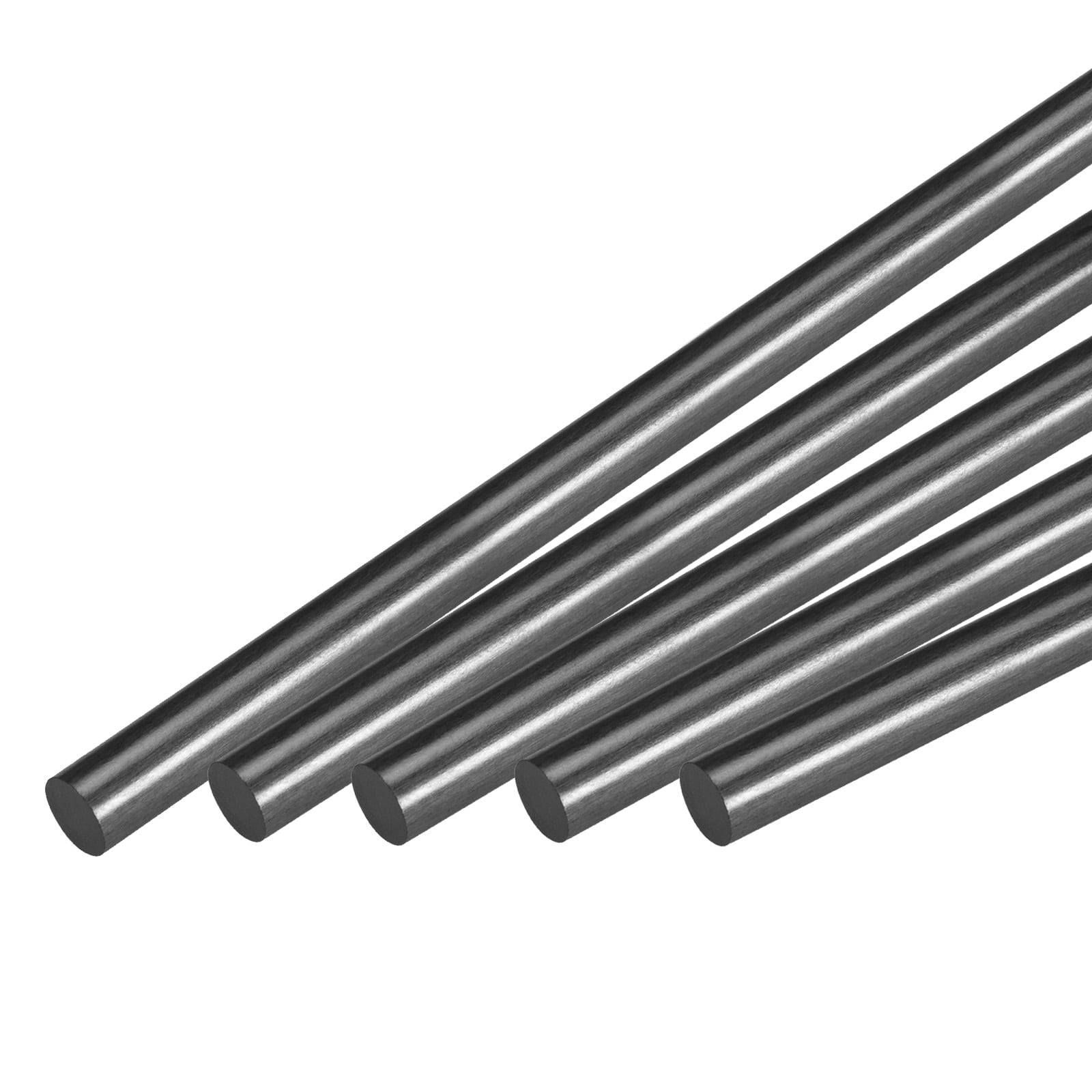5 Pcs Carbon Fiber Rod 10mm x 200mm for RC Plane DIY Tool Wing Tube ...