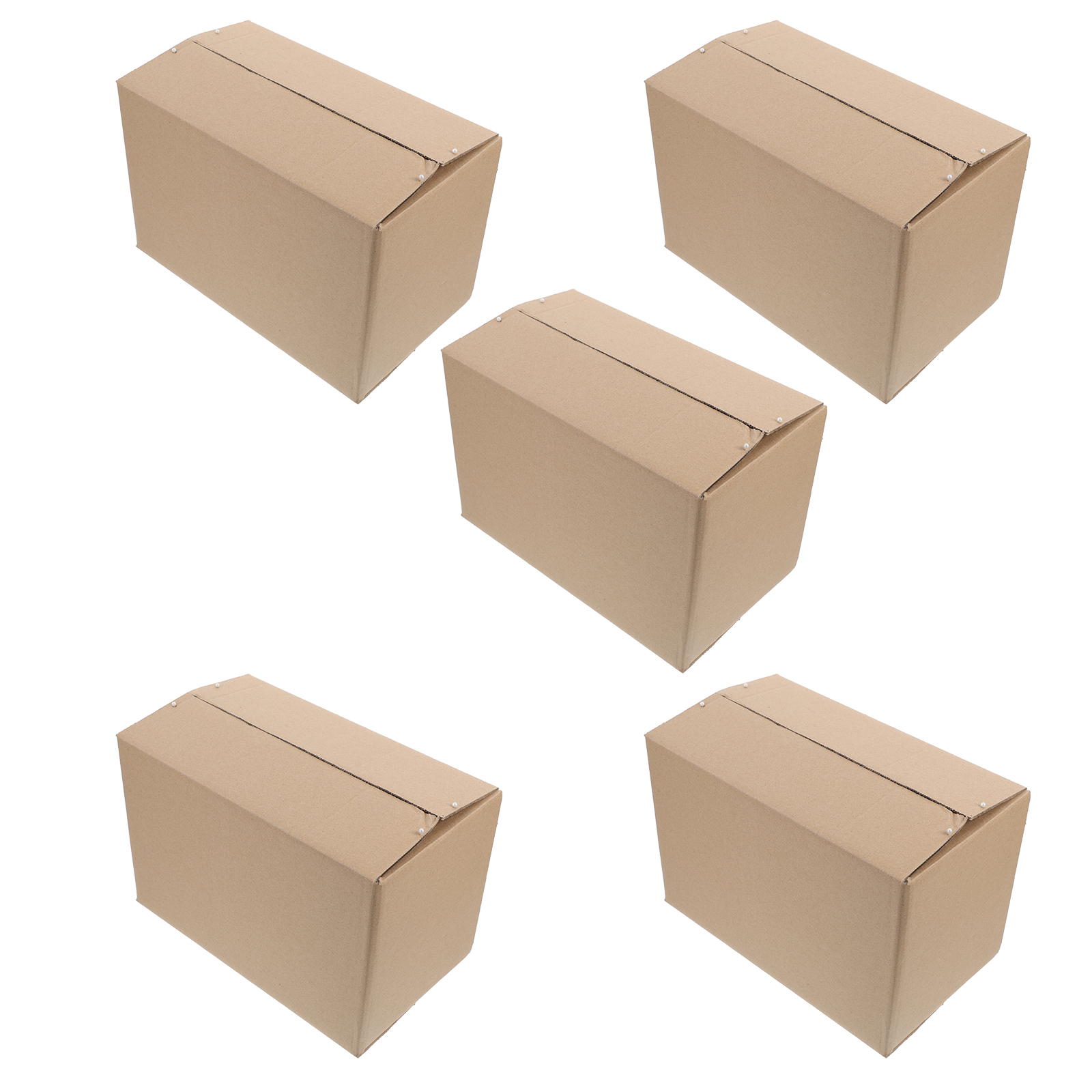 5 Pcs Carton Paper Shipping Boxes Boxes For Packaging Small Business ...